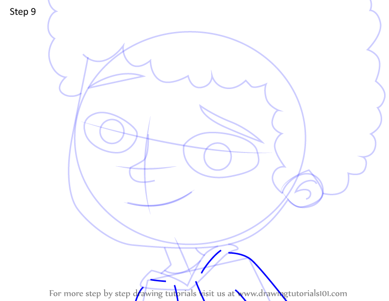 How to Draw Dennis Nesbit from Sally Bollywood Super Detective (Sally ...