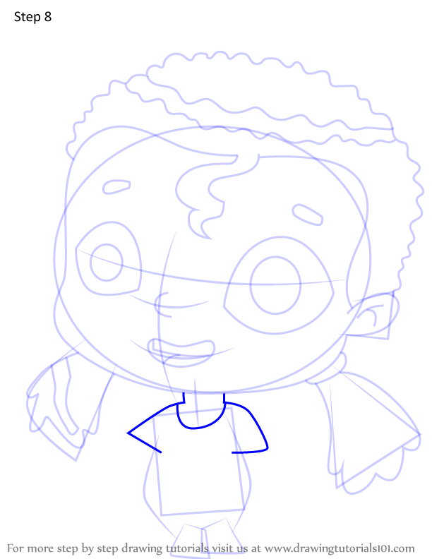 How to Draw Donna from Sally Bollywood Super Detective (Sally Bollywood ...