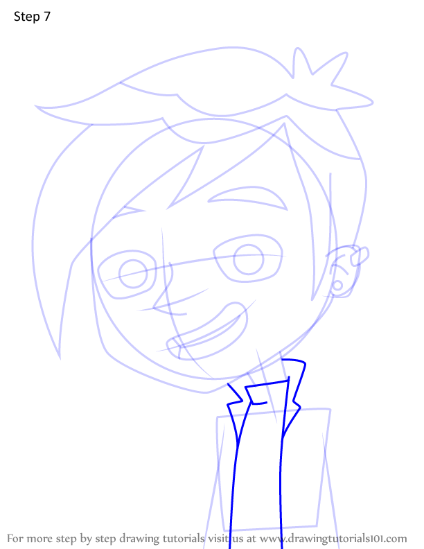 How to Draw Jake Adonis from Sally Bollywood Super Detective (Sally ...
