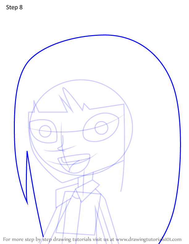 How to Draw Jeannie Bambini from Sally Bollywood Super Detective (Sally ...