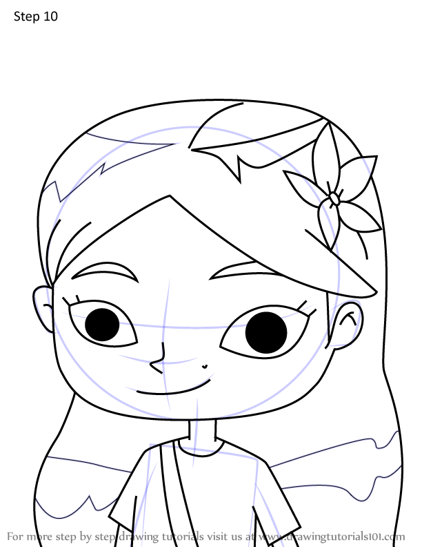 How to Draw Naomi from Sally Bollywood Super Detective (Sally Bollywood ...
