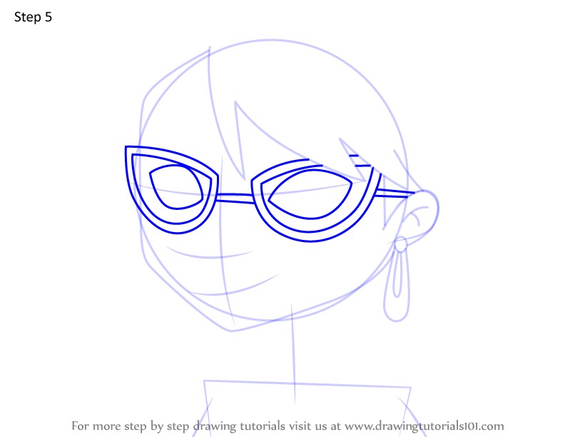 How to Draw Solon Nesbit from Sally Bollywood Super Detective (Sally ...