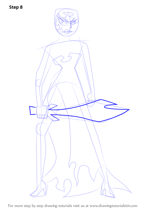 How to Draw Ikra from Samurai Jack (Samurai Jack) Step by Step ...