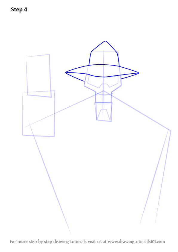 How To Draw X9 From Samurai Jack Printable Step By Step