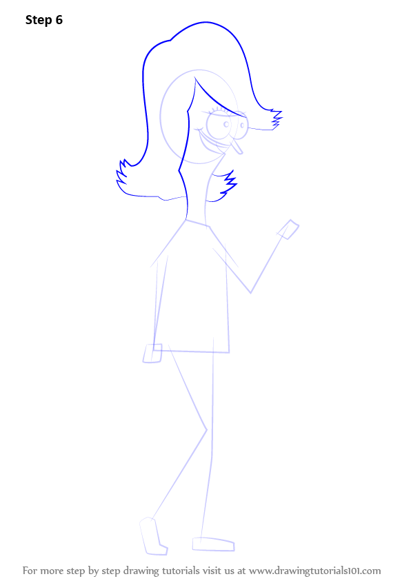 How to Draw Darlene Patel from Sanjay and Craig (Sanjay and Craig) Step ...