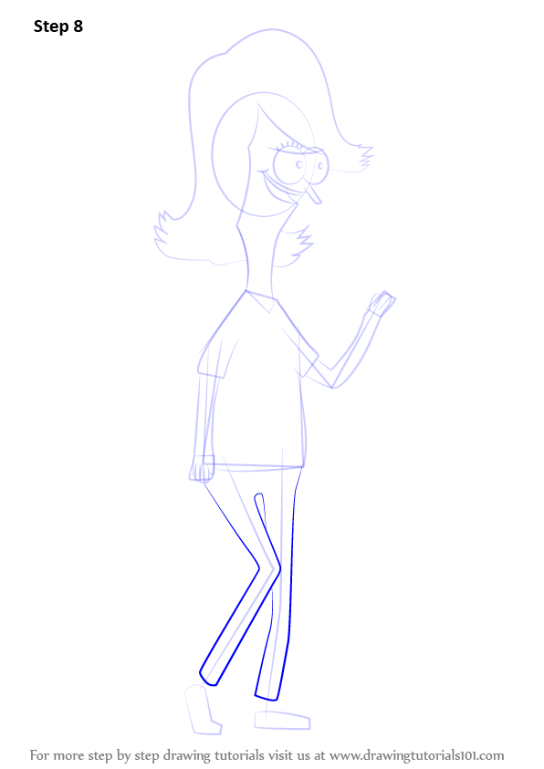 How to Draw Darlene Patel from Sanjay and Craig (Sanjay and Craig) Step ...