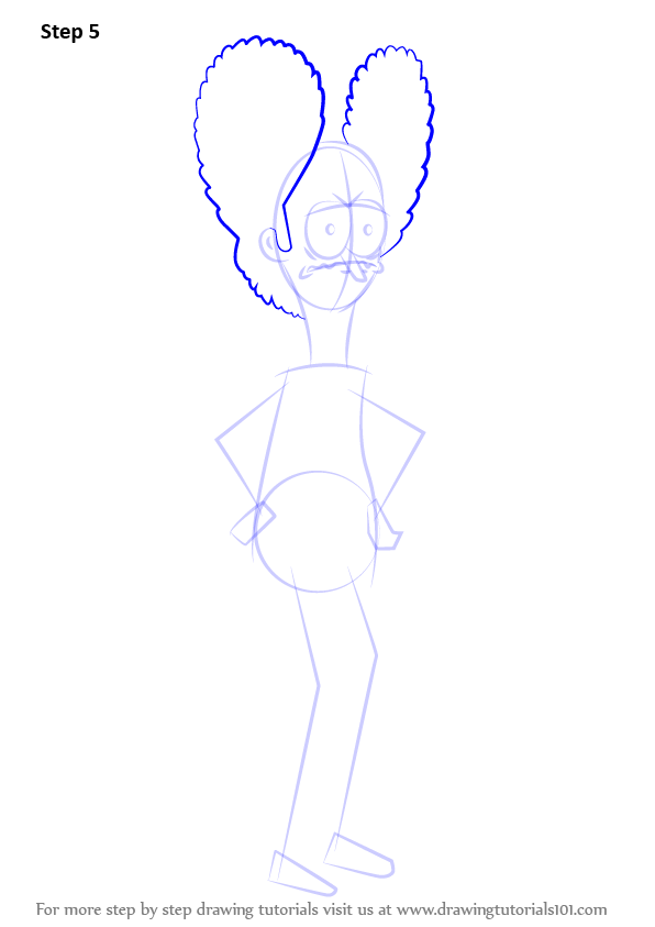 How to Draw Leslie Noodman from Sanjay and Craig (Sanjay and Craig ...