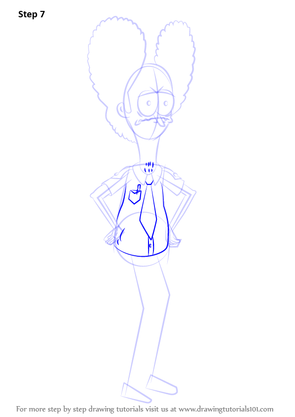 How to Draw Leslie Noodman from Sanjay and Craig (Sanjay and Craig ...