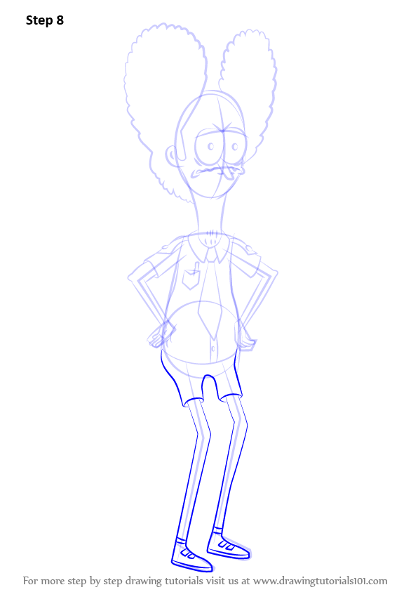 How to Draw Leslie Noodman from Sanjay and Craig (Sanjay and Craig ...