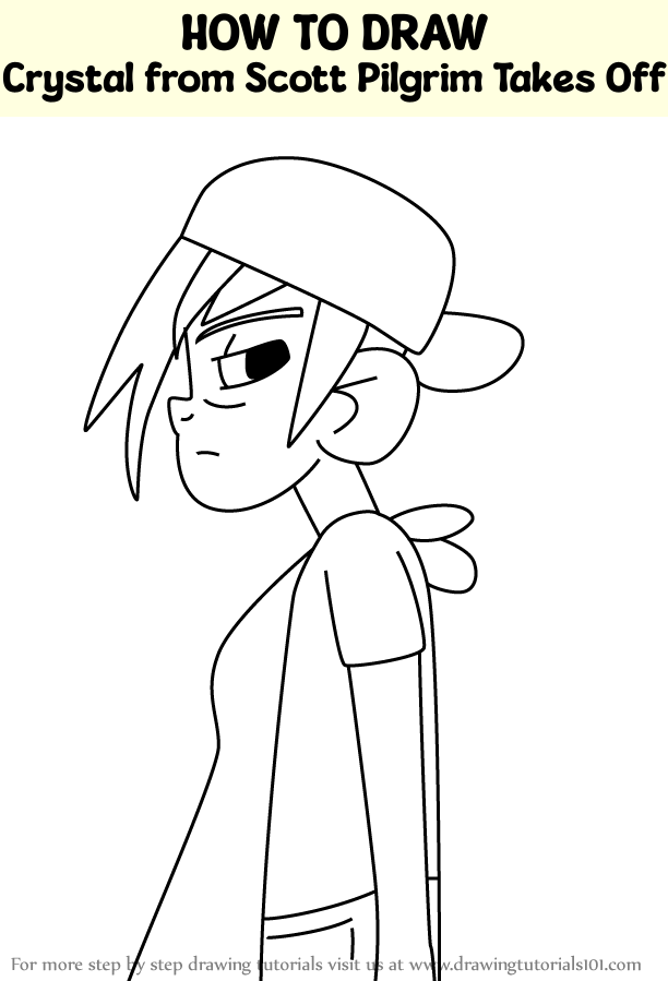 How to Draw Crystal from Scott Pilgrim Takes Off (Scott Pilgrim Takes ...
