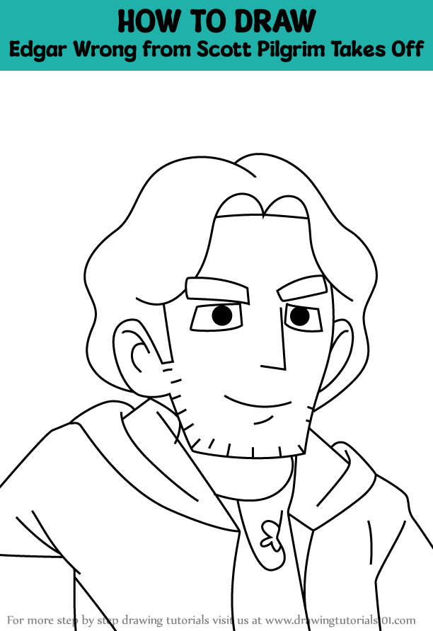 How to Draw Edgar Wrong from Scott Pilgrim Takes Off (Scott Pilgrim ...