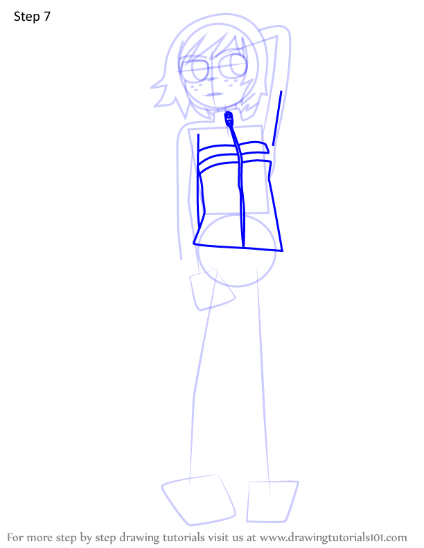 How to Draw Kim Pine from Scott Pilgrim Takes Off (Scott Pilgrim Takes ...