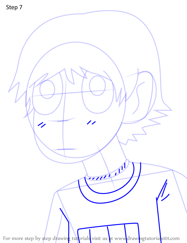 How to Draw Neil Nordegraf from Scott Pilgrim Takes Off (Scott Pilgrim ...