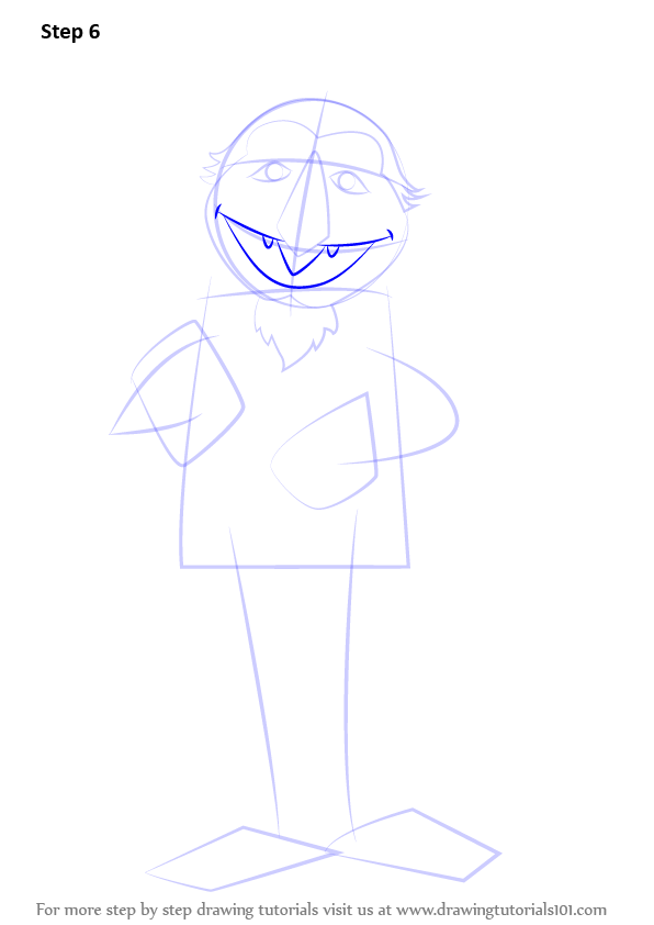 How to Draw Count from Sesame Street (Sesame Street) Step by Step ...