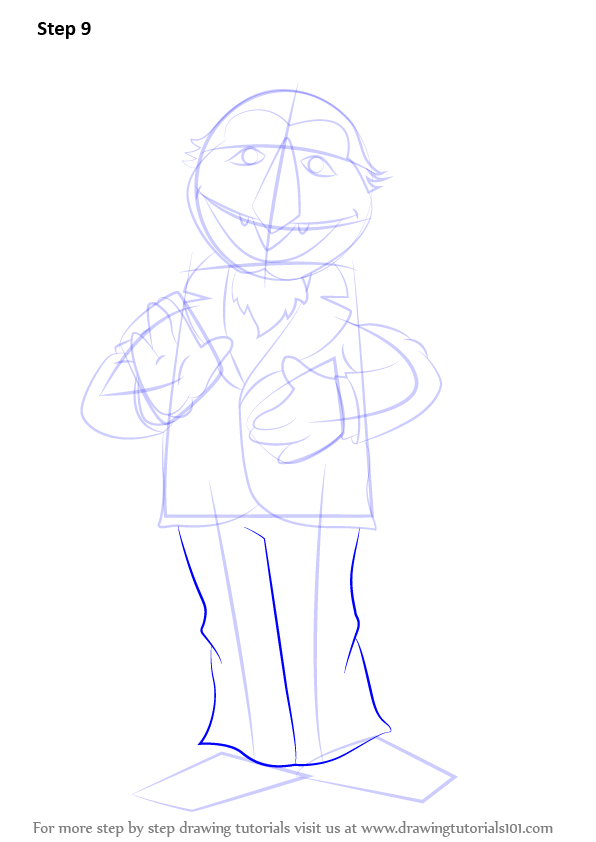 How to Draw Count from Sesame Street (Sesame Street) Step by Step ...