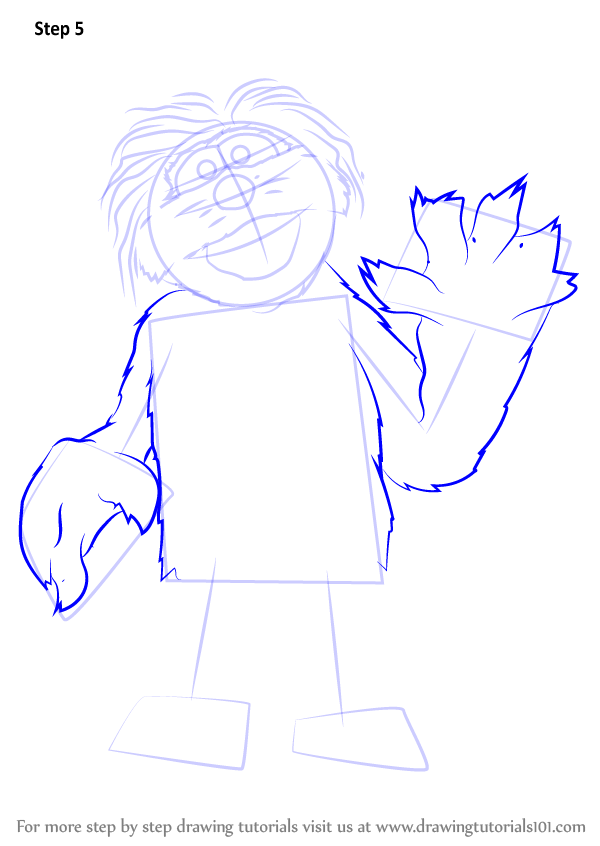 How to Draw Rosita from Sesame Street (Sesame Street) Step by Step ...