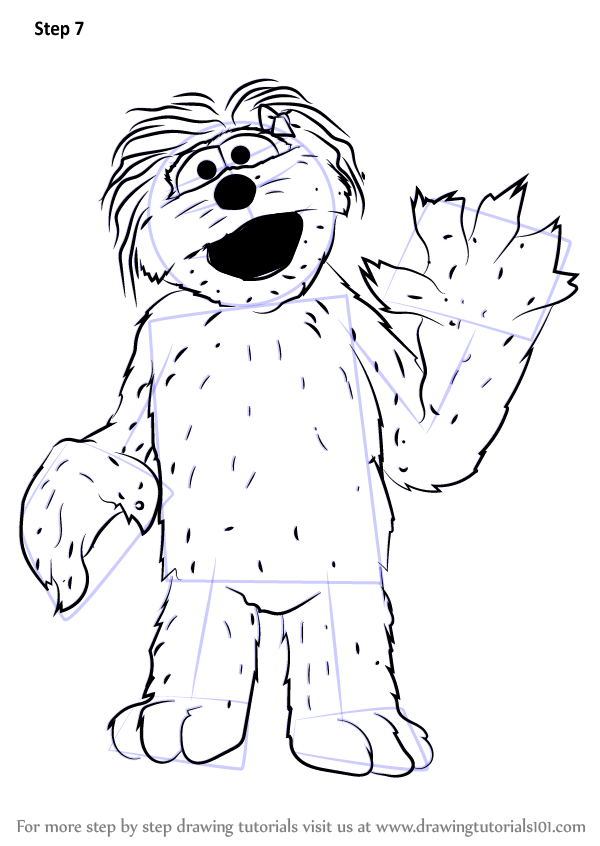 Rosita Sesame Street Drawing
