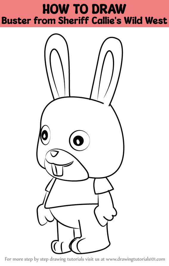 How to Draw Buster from Sheriff Callie's Wild West (Sheriff Callie's ...