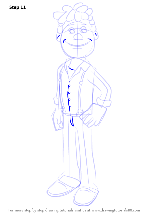 How to Draw Mort from Sid the Science Kid (Sid the Science Kid) Step by ...