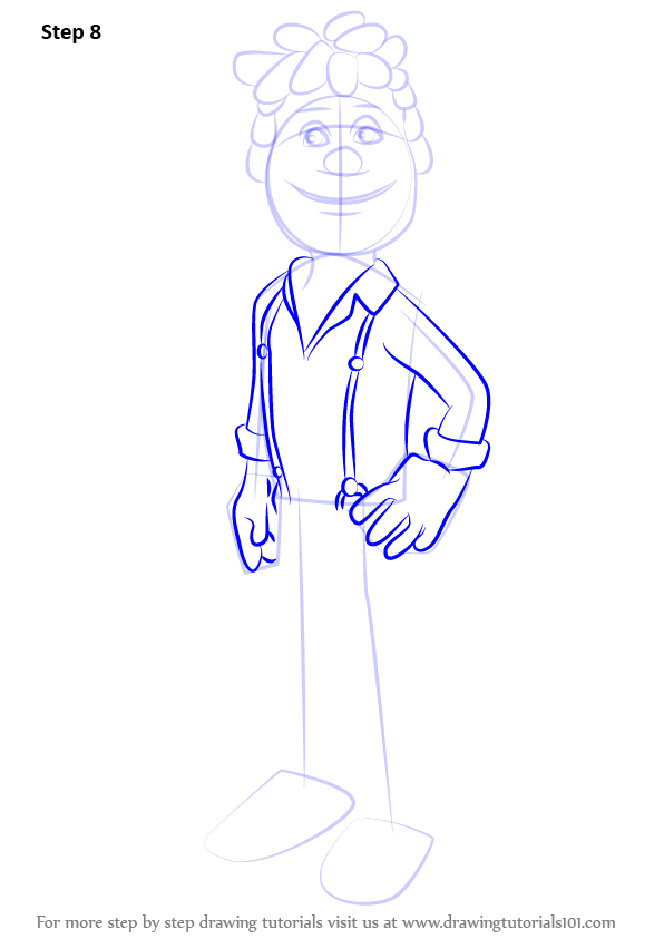 How to Draw Mort from Sid the Science Kid (Sid the Science Kid) Step by ...