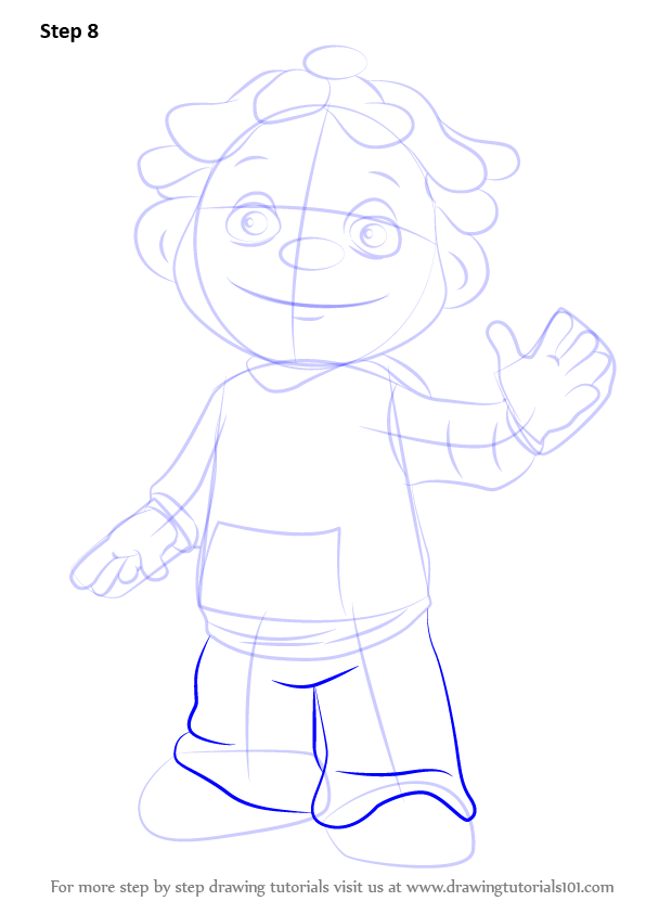 How to Draw Sid from Sid the Science Kid (Sid the Science Kid) Step by ...