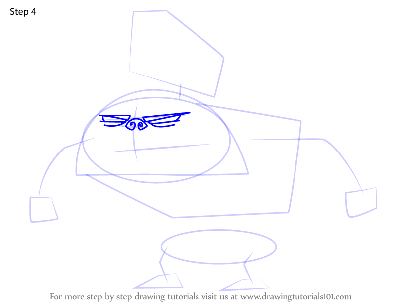 How to Draw Brute Brutal from Sidekick (Sidekick) Step by Step ...