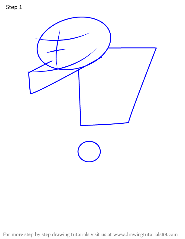 How to Draw Entrepreneuronator from Sidekick (Sidekick) Step by Step ...
