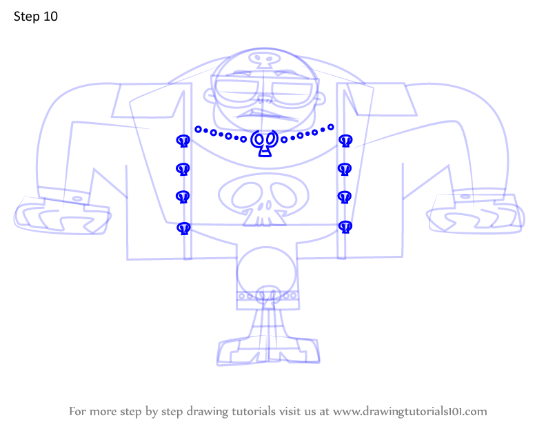 How to Draw Kid Ruthless from Sidekick (Sidekick) Step by Step ...