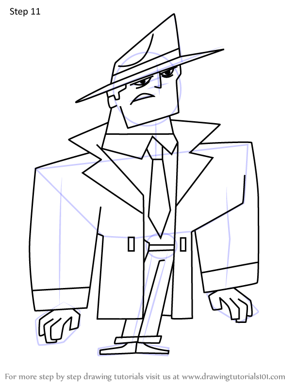 How to Draw The Superintendent from Sidekick (Sidekick) Step by Step ...