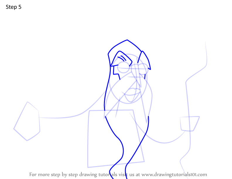 How to Draw Wardrobeman from Sidekick (Sidekick) Step by Step ...