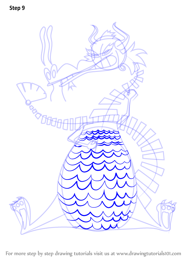 How to Draw Dragon from Skunk Fu! (Skunk Fu!) Step by Step ...