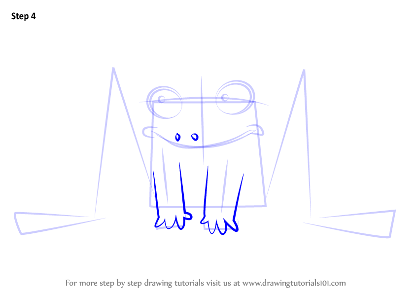 How to Draw Frog from Skunk Fu! (Skunk Fu!) Step by Step ...