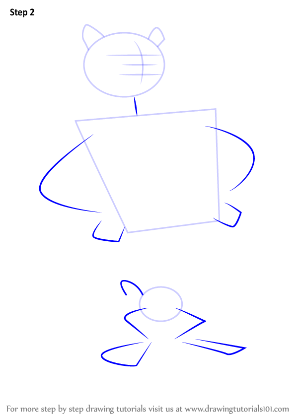How to Draw Tiger from Skunk Fu! (Skunk Fu!) Step by Step ...