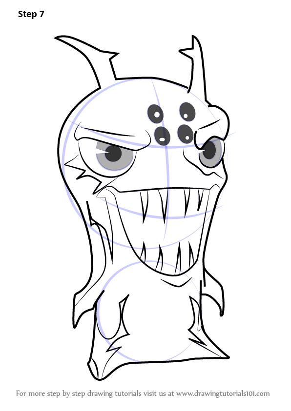 How to Draw Attacknet from Slugterra (Slugterra) Step by Step ...