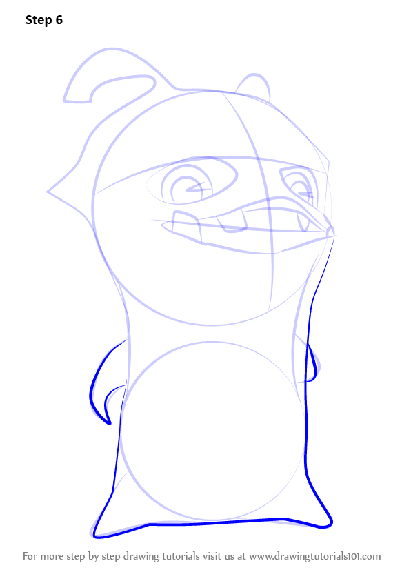 How to Draw Bludgeon from Slugterra (Slugterra) Step by Step ...