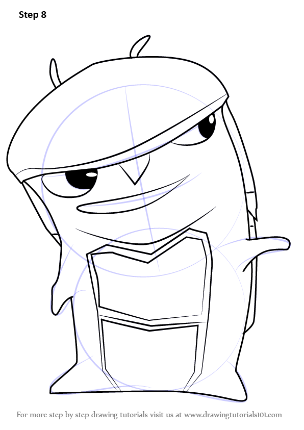 How to Draw Crystalyd from Slugterra (Slugterra) Step by Step ...