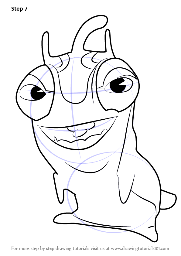 How to Draw Flatulorhinkus from Slugterra (Slugterra) Step by Step ...