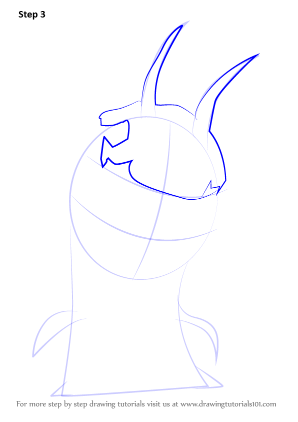 How to Draw Frostfang from Slugterra (Slugterra) Step by Step ...