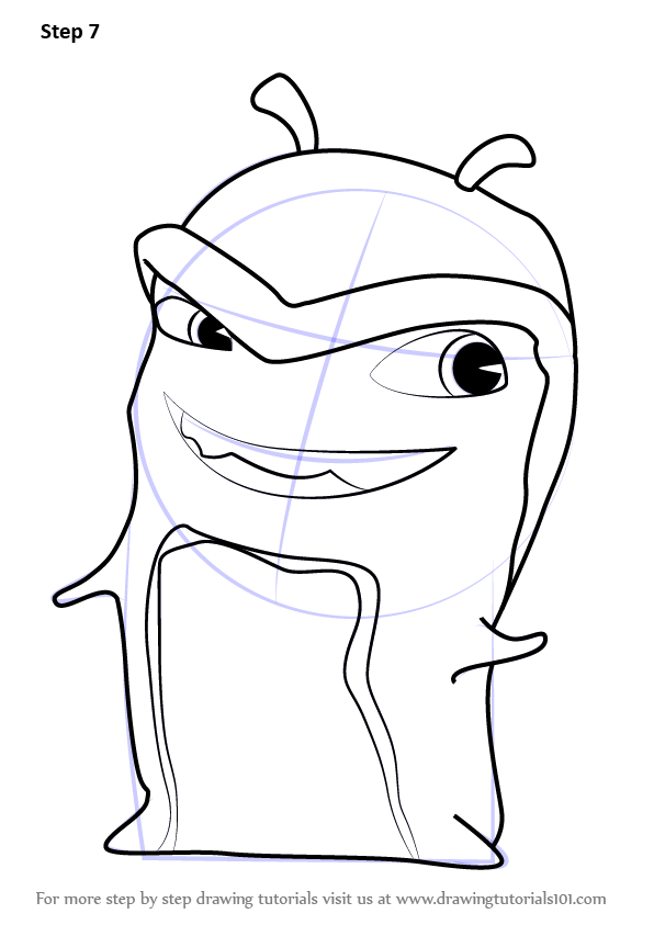 How to Draw Gazzer from Slugterra (Slugterra) Step by Step ...