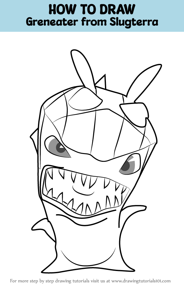 Geoshard Coloring Page For Kids Free Slugterra Printable Coloring
