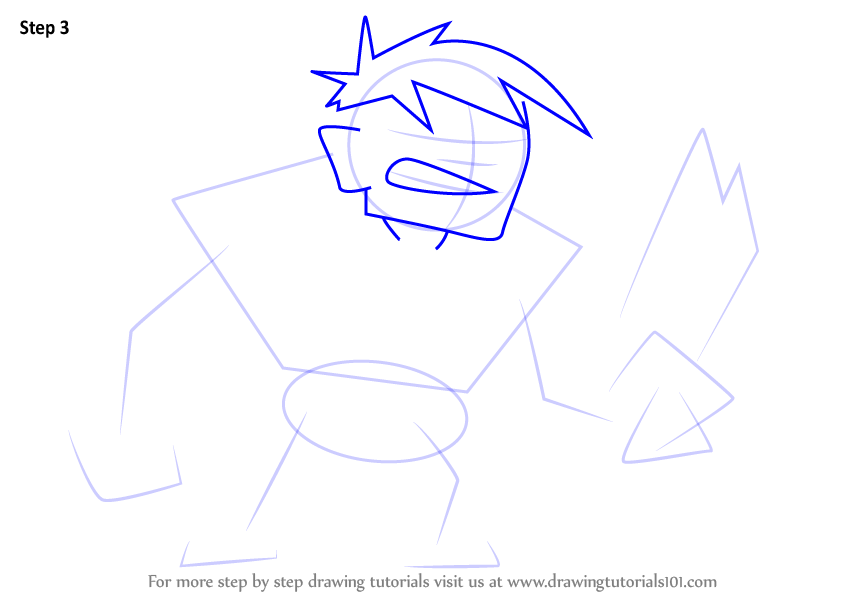 How to Draw John Bull from Slugterra (Slugterra) Step by Step ...