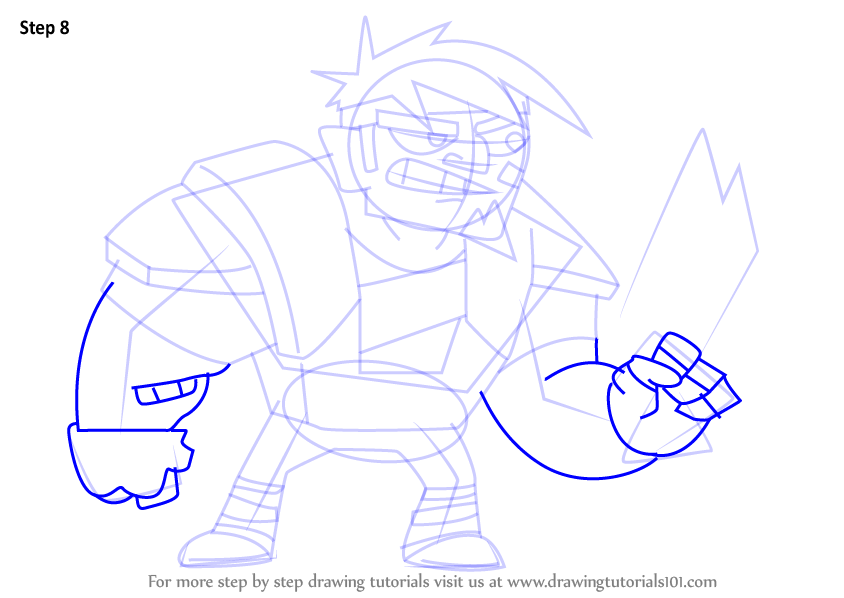 How to Draw John Bull from Slugterra (Slugterra) Step by Step ...