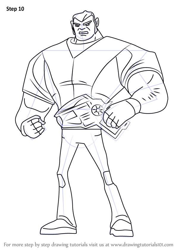 How to Draw Maurice from Slugterra (Slugterra) Step by Step ...