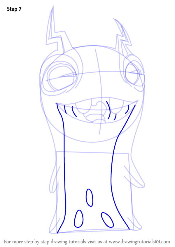 How to Draw Tazerling from Slugterra (Slugterra) Step by Step ...