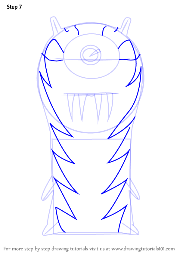 How to Draw The Goon from Slugterra (Slugterra) Step by Step ...