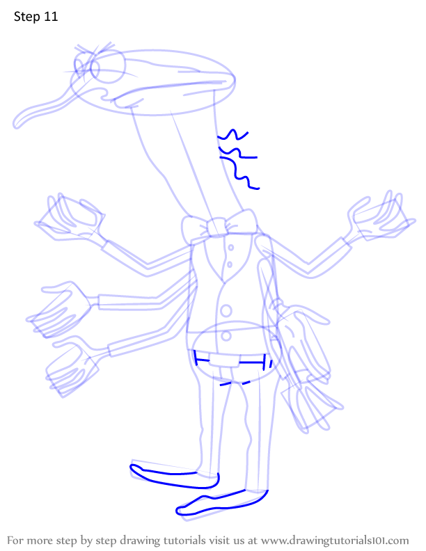 How to Draw Armzo from Smiling Friends (Smiling Friends) Step by Step ...