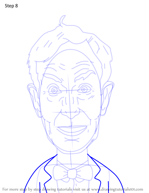 How to Draw Bill Nye from Smiling Friends (Smiling Friends) Step by ...