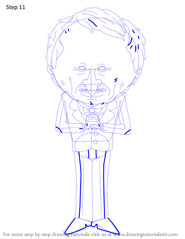 How to Draw Mr. Boss from Smiling Friends (Smiling Friends) Step by ...