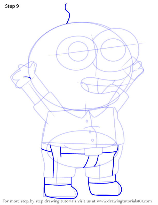 How to Draw Pim Pimling from Smiling Friends (Smiling Friends) Step by ...