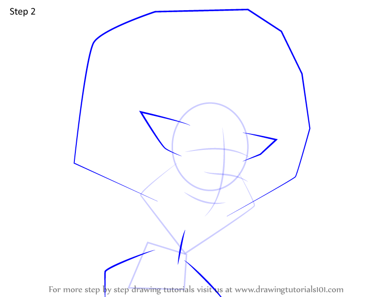 How to Draw Mantu from Sonic Underground (Sonic Underground) Step by ...